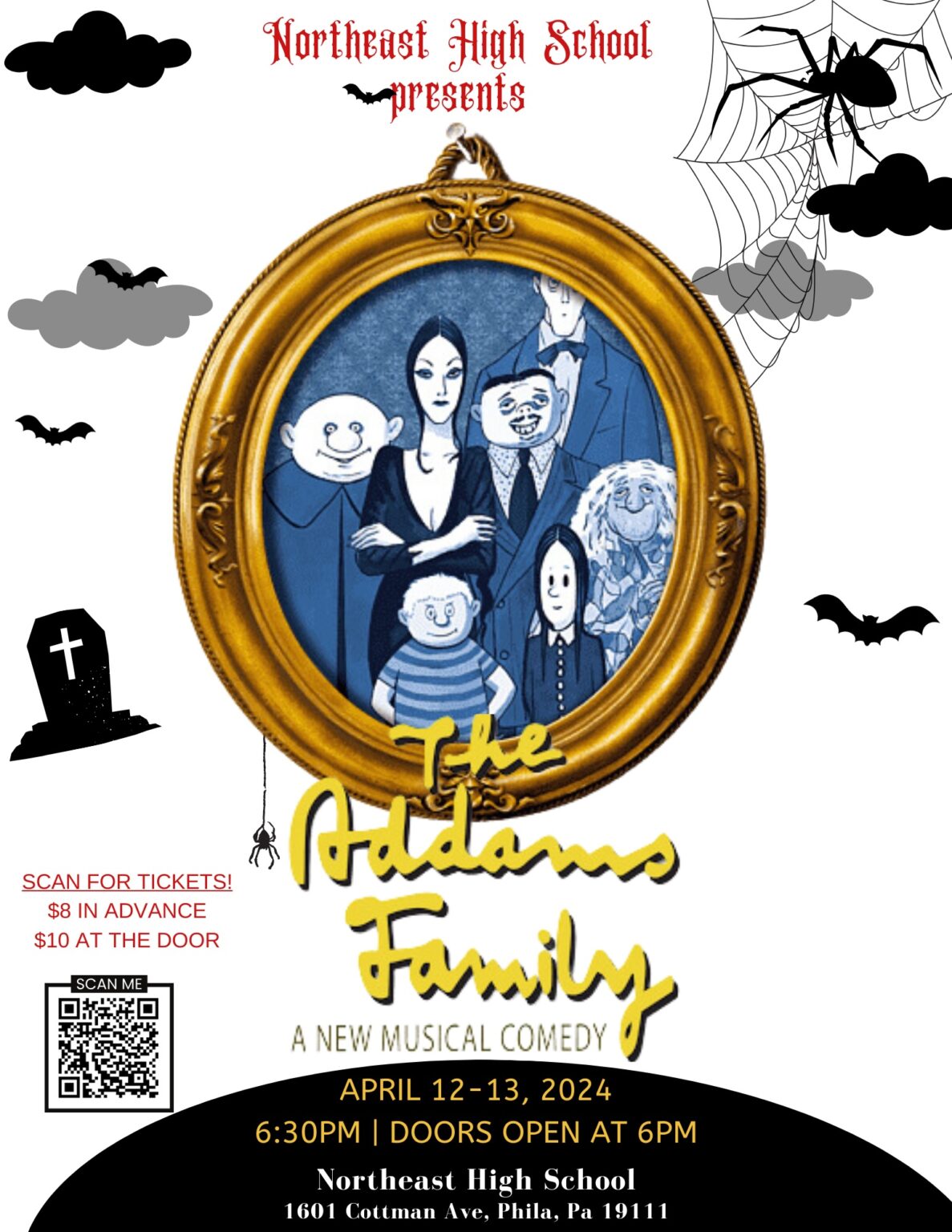 Addams Family Spring Musical - Northeast High School